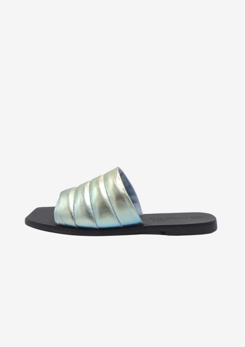 Puffer slide Rainbow SAMPLE – CaverleyShoes.com