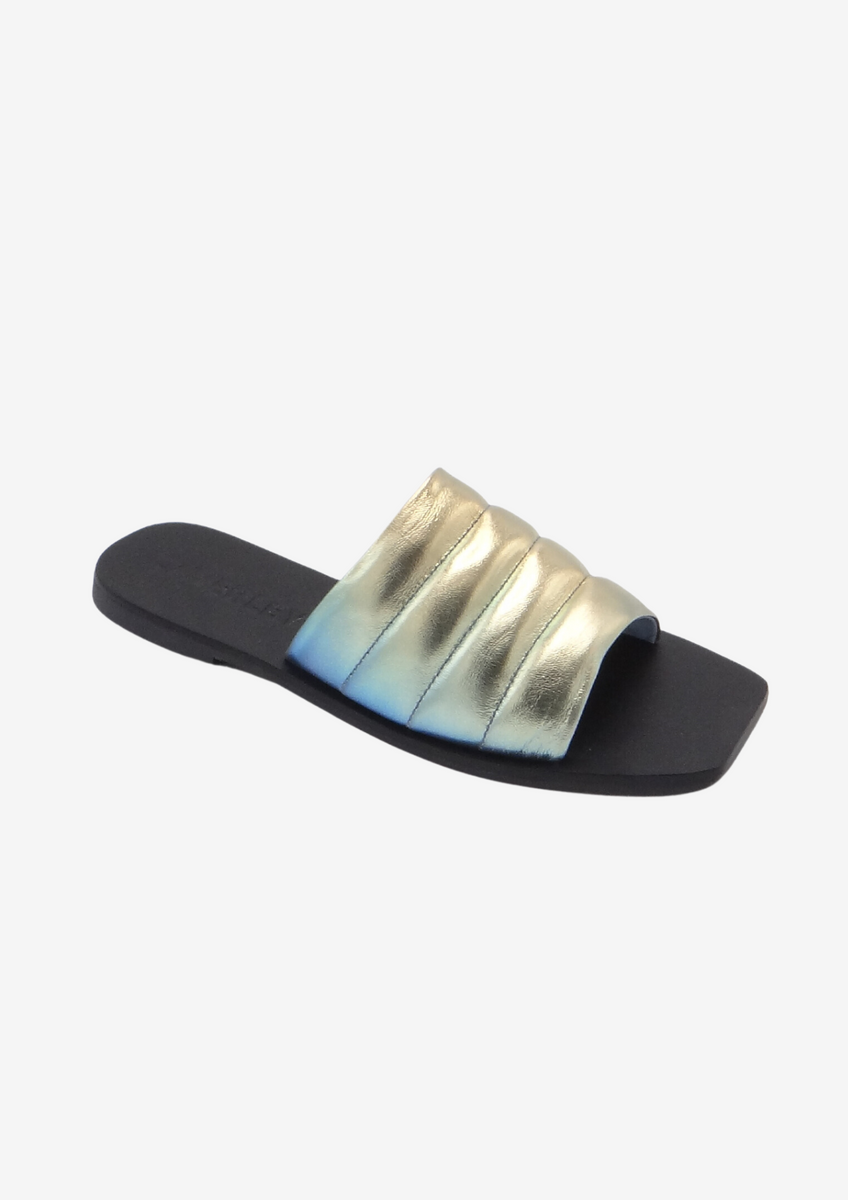 Puffer slide Rainbow SAMPLE – CaverleyShoes.com